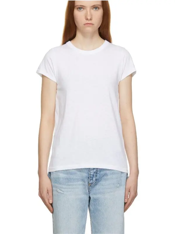 Rag & Bone The Slub Organic Cotton T-shirt - White
