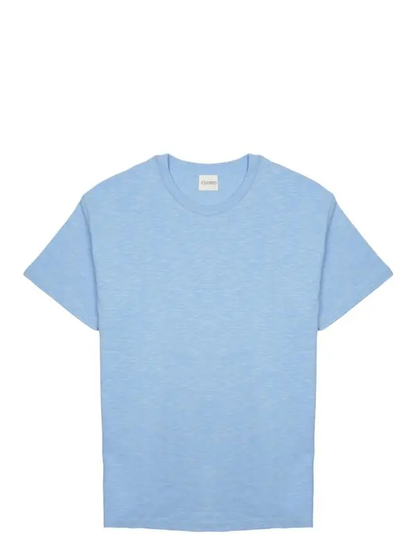 Closed Classic Organic Cotton T-shirt - Light Blue