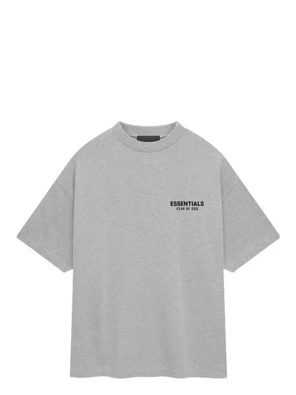 Fear Of God Logo Crew Neck T-shirt - Gray