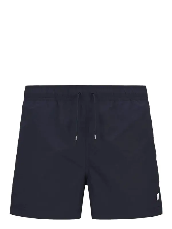 K-WAY Mellow Cargo Swim Shorts - Black