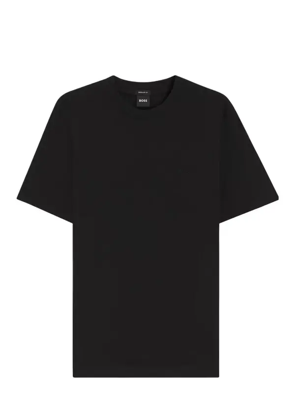 Hugo Boss Logo Crew-neck T-shirt - Black