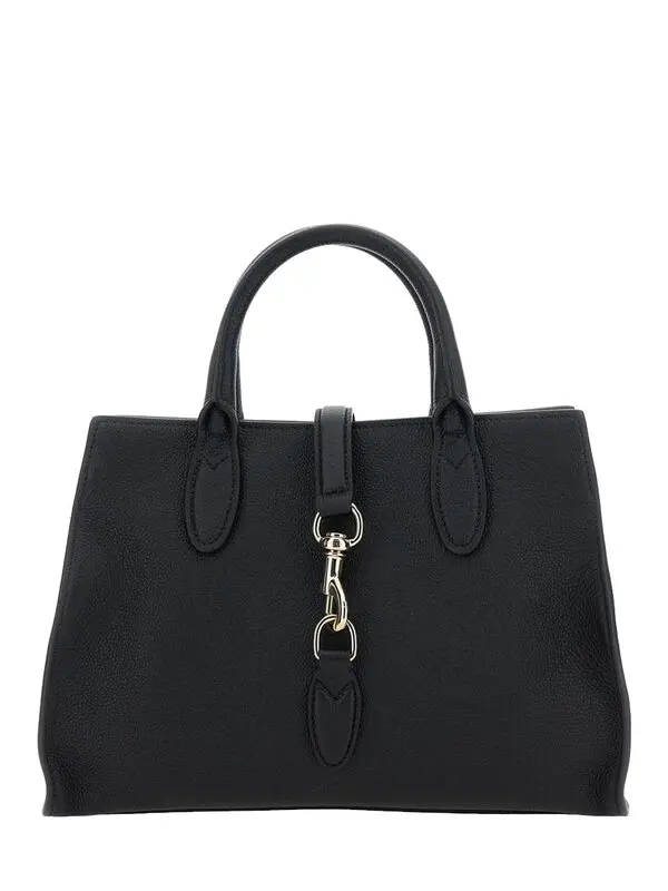 Gucci Jackie Leather Handbag With Horsebit Detail - Multicolor