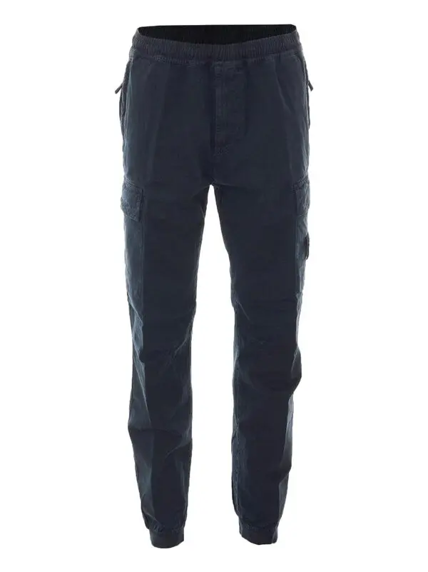 Stone Island Logo Track Pants - Blue