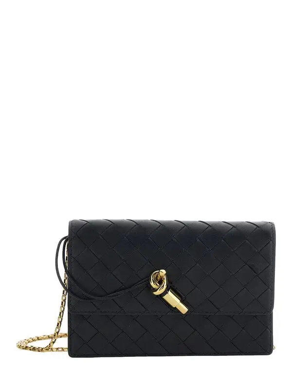Bottega Veneta Andiamo Crossbody Bag In Leather - Multicolor