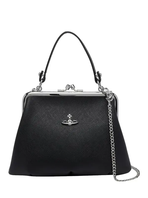 VIVIENNE WESTWOOD Granny Frame Purse - Black