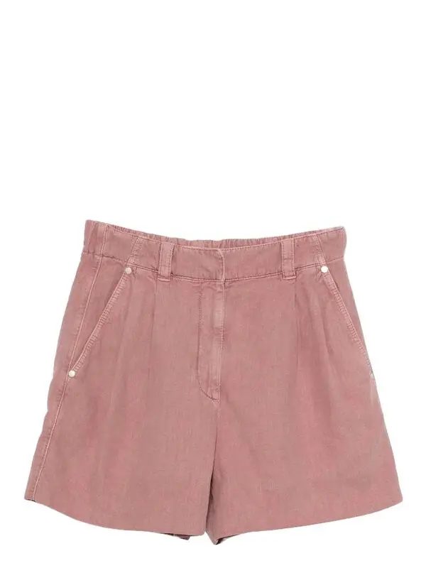 Brunello Cucinelli Shorts Mini Shorts - Pink