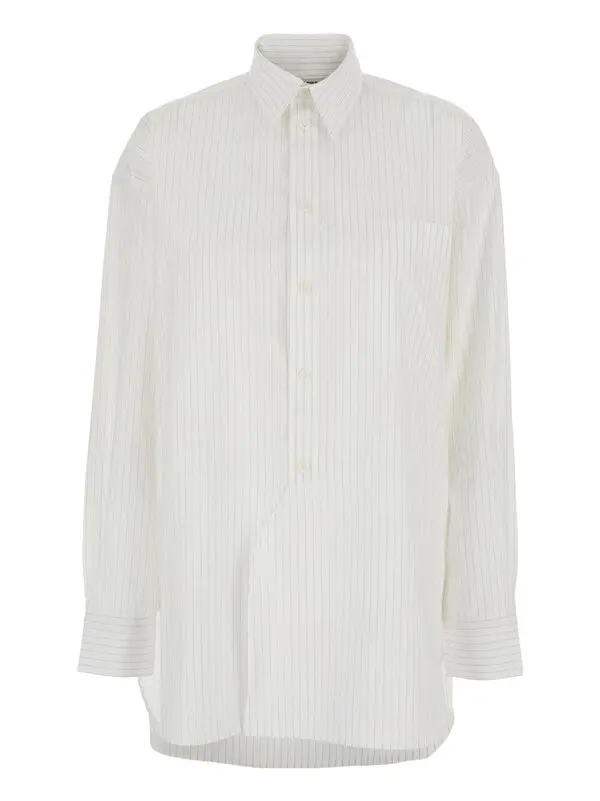Phoebe Philo Striped Cotton Shirt - Multicolor