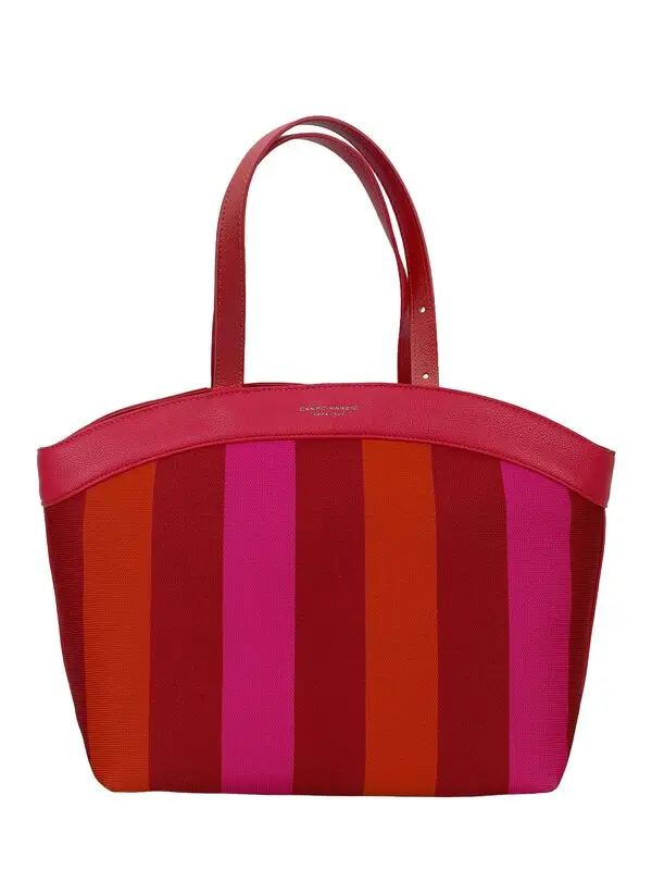 CAMPO MARZIO ROMA 1933 Miramare Shoulder Bag Burgundy - Red