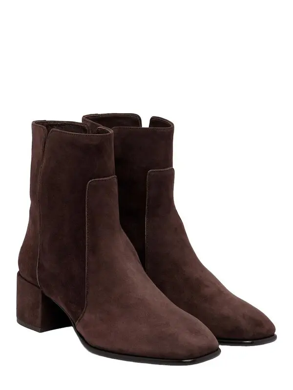 JIMMY CHOO Eliot Suede Ankle Boots - Brown