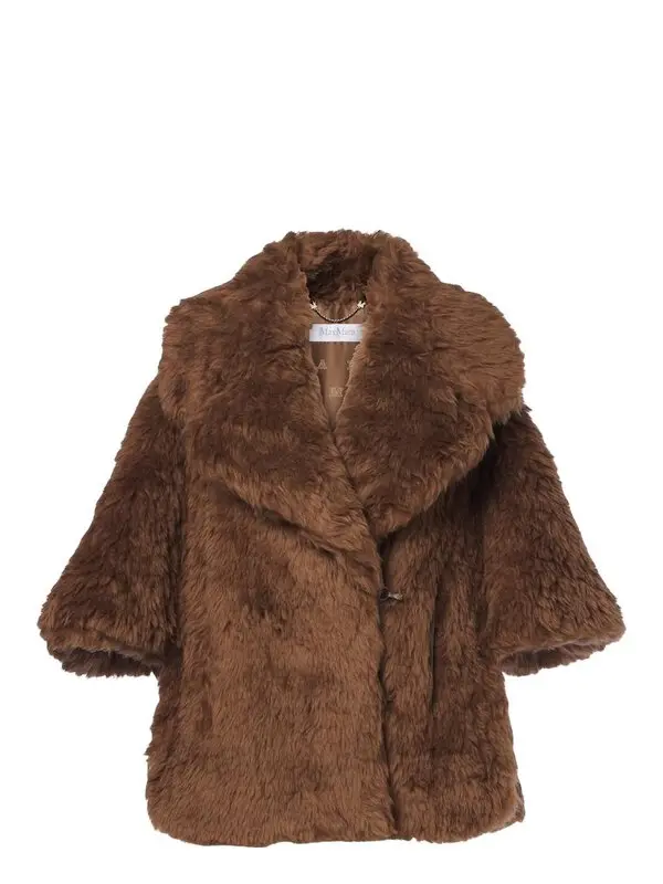 Max Mara Shearling Jacket - Brown