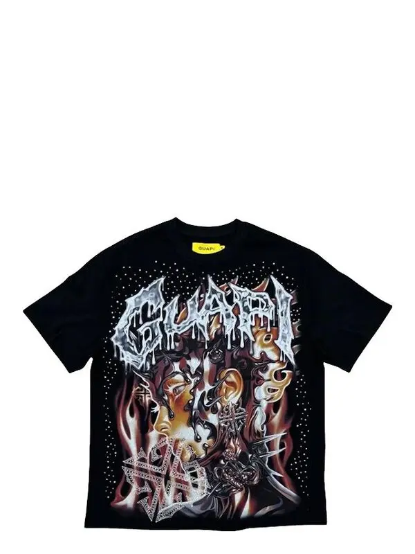 GUAPI Cyborg Tee Shirt - Black
