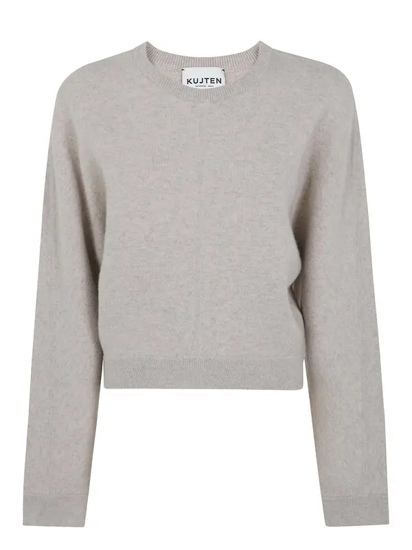 KUJTEN Sweater Cashmere "lamezia - Beige