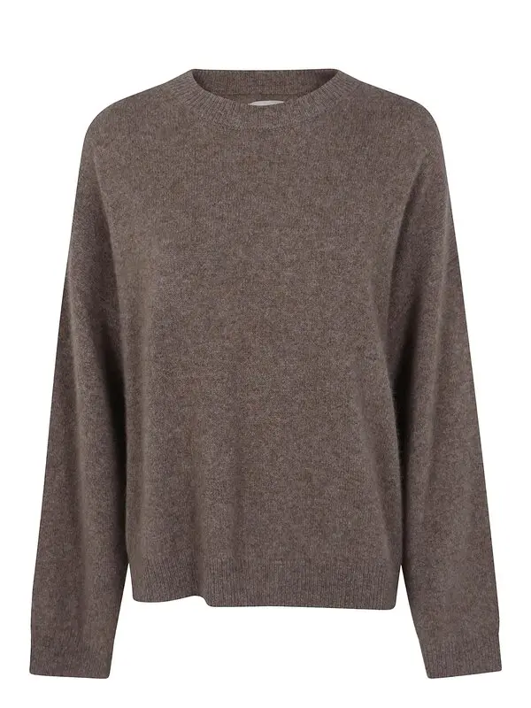 Loulou De Saison Sweater Crewneck "tristan Lds - Gray