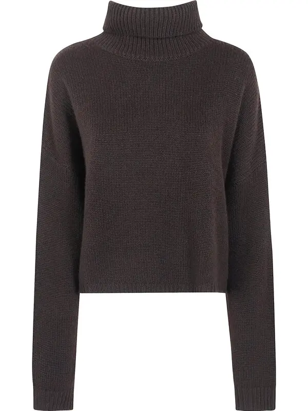 LISA YANG Sweater Knitted Cashmere "zerlina - Brown
