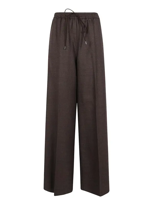 Max Mara Pants Wool "mxs Pantone - Gray