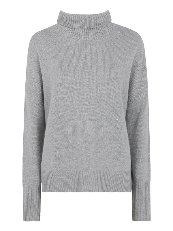 LISA YANG Sweater 100% Cashmere "heidi - Gray
