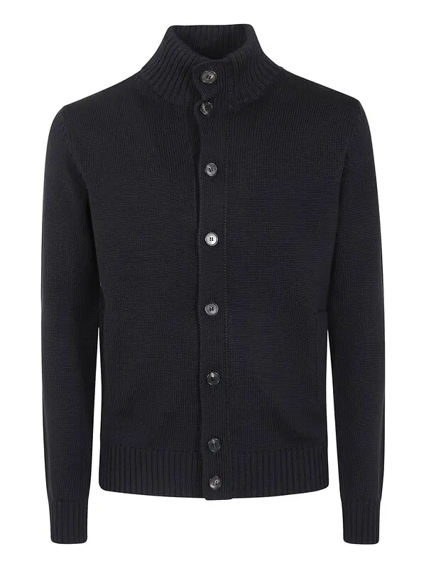 ZANONE Sweater Turtle Neck - Black