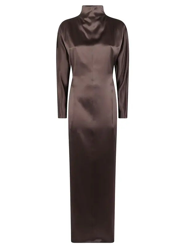 Max Mara Dress Long Sleeve "mxs Spuma - Gray