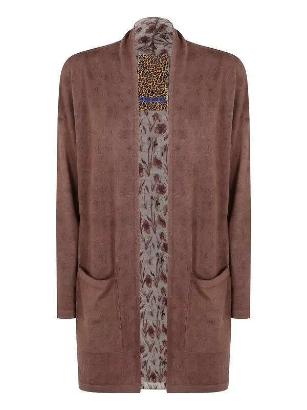 IN BED WITH YOU Jacket Reversible Shawl "zb53 268 Floral Print - Multi