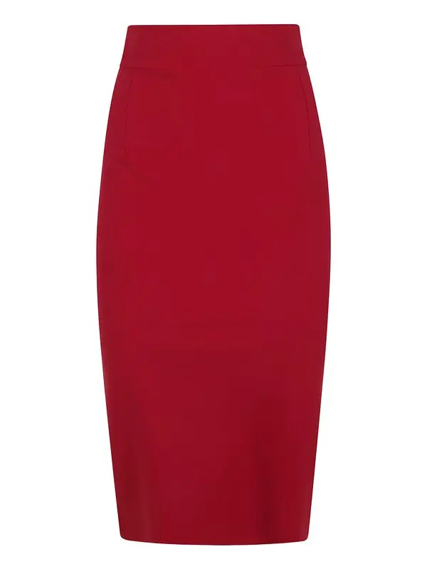 Chiara Boni La Petite Robe Skirt Midi "lumi - Red
