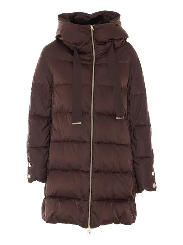 Herno A-shape Down Jacket - Brown