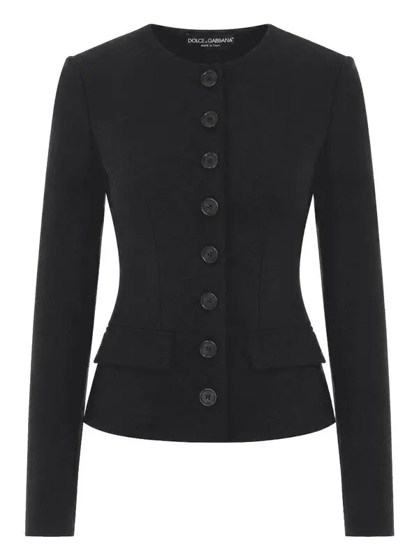 Dolce & Gabbana Wool Jacket - Black