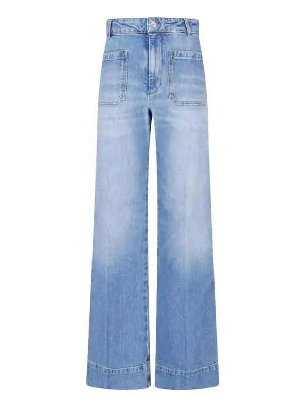 Victoria Beckham Alina Flared Jeans - Blue