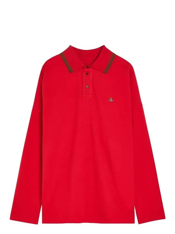 VIVIENNE WESTWOOD Polo Shirts - Red