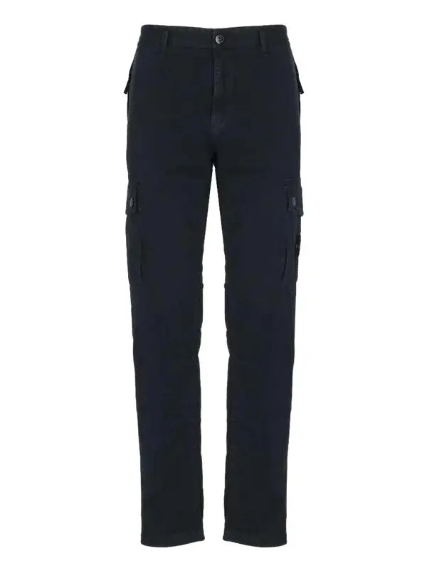 Stone Island Cargo Pocket Trousers - Blue