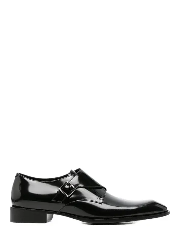 Saint Laurent Monk Shoes - Black