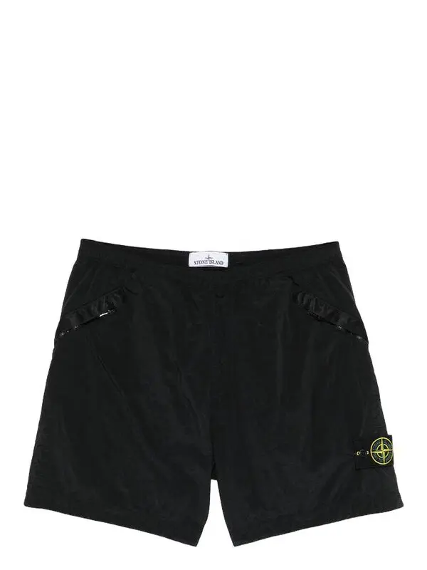 Stone Island Shorts Cargo Shorts - Black