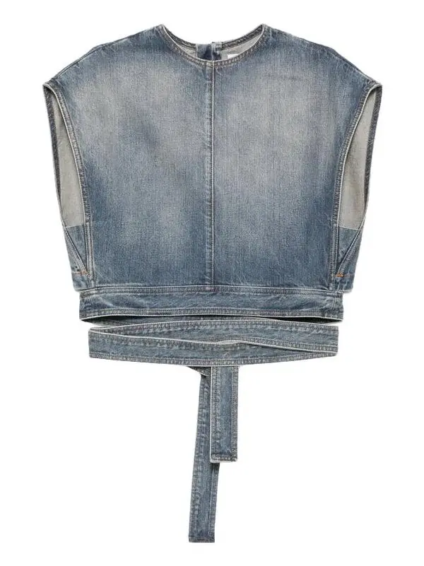 Alaïa Tops Blouses - Blue
