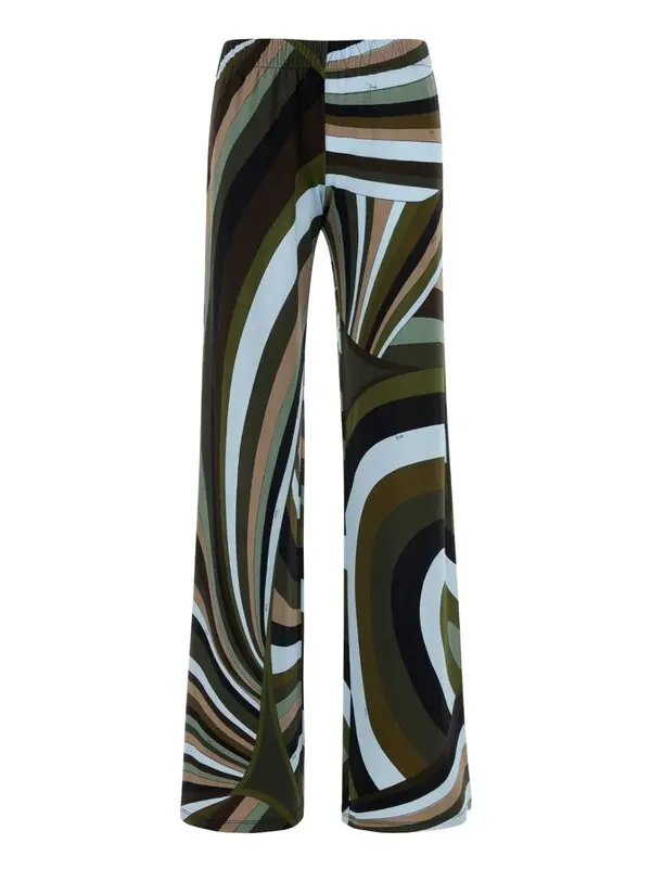Emilio Pucci Printed Jersey Pant - Multicolor