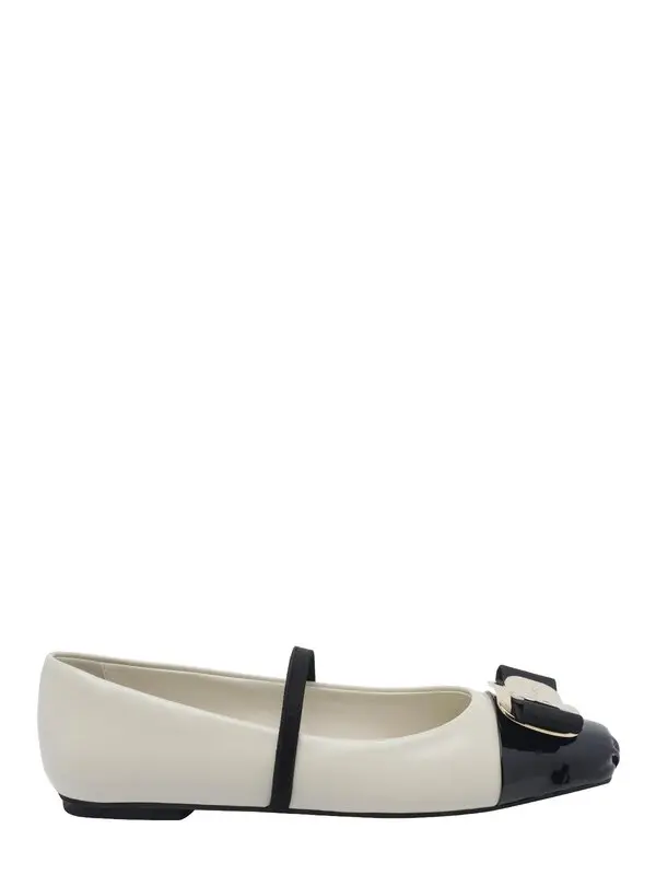 FERRAGAMO Zina Ballets - Black