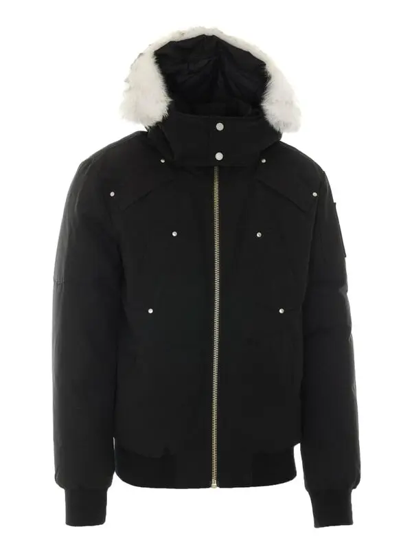 Moose Knuckles Original Ballistic Bomber - Black