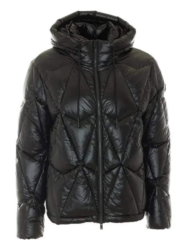 Moose Knuckles Iceberg Quilted Down Jacket - Black