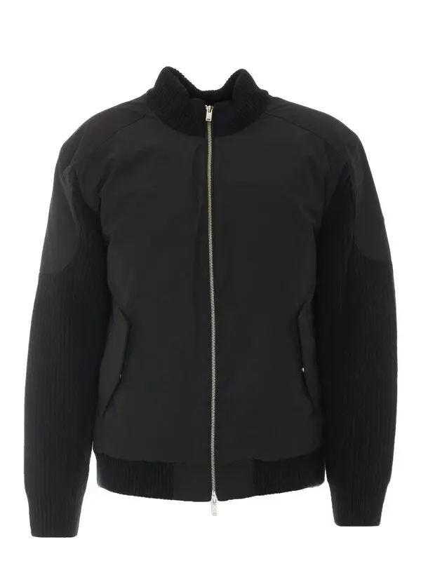Moose Knuckles Magnus Knit Hybrid Jacket - Black