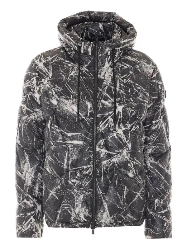 Moose Knuckles Iceberg Quilt Down Jacket - Gray