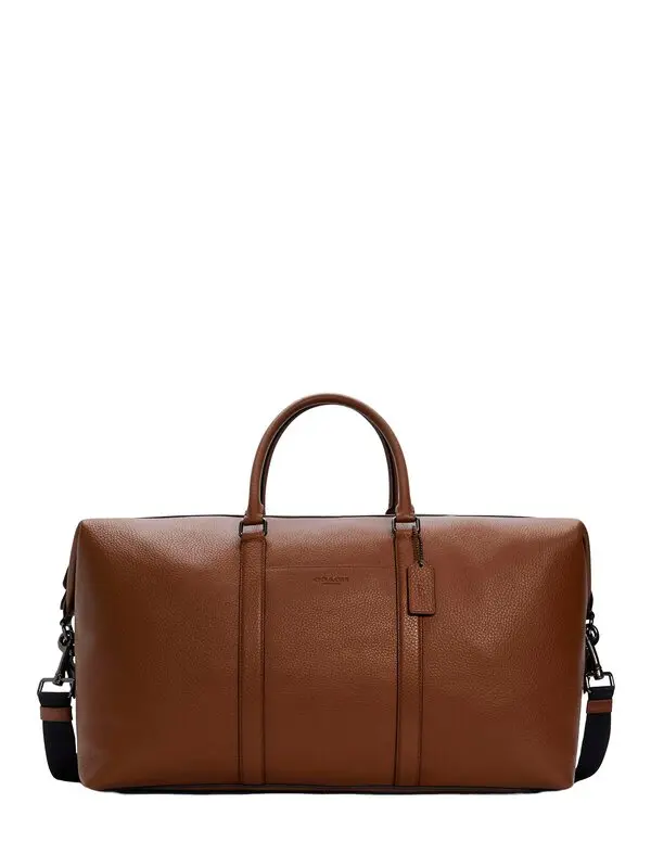 COACH OUTLET Trekker Bag 52 - Gunmetal/saddle