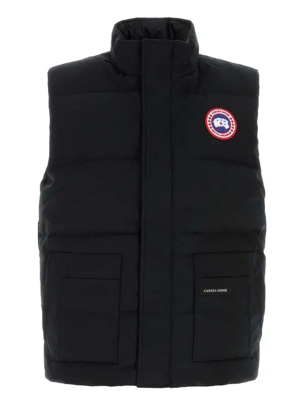 Canada Goose Black Polyester Blend Legacy Down Jacket - Multicolor