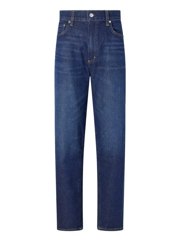 Citizens Of Humanity The Taper Jean Mid-rise Straight-leg Jeans - Blue