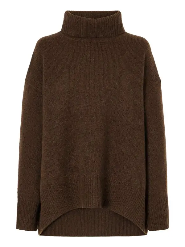 Arch4 World's End Cashmere Turtleneck Sweater - Brown