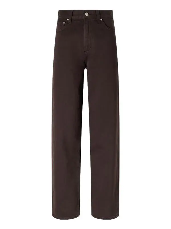 Citizens Of Humanity The Taper Jean Mid-rise Straight-leg Jeans - Brown