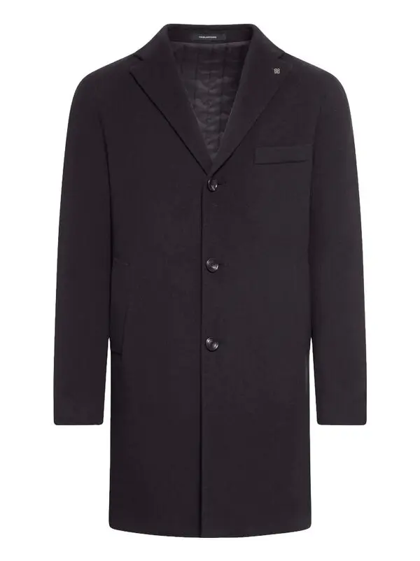 Tagliatore Wool And Cashmere Coat - Multicolor
