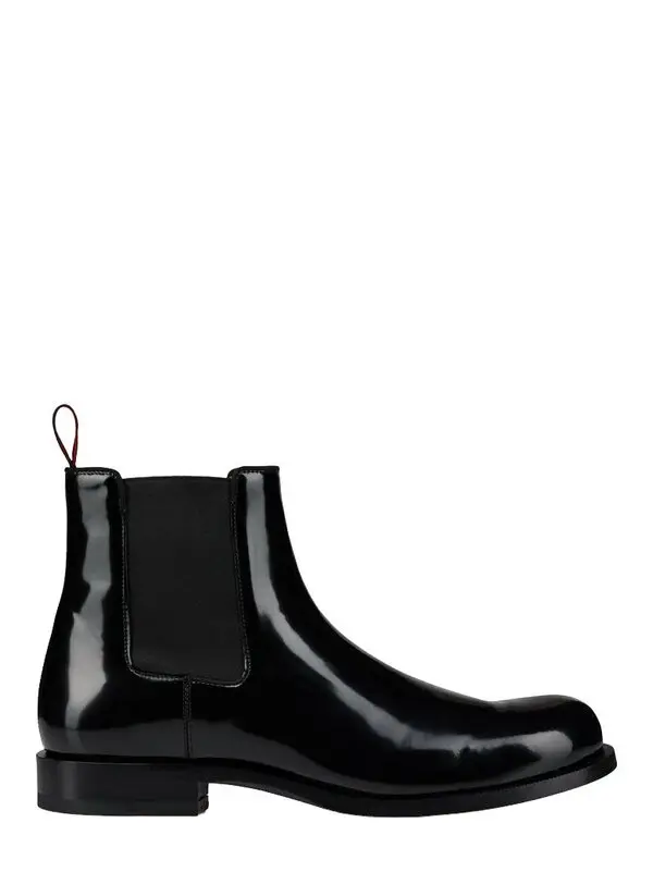 CHRISTIAN LOUBOUTIN Choucair Brushed Calfskin Boots - Black