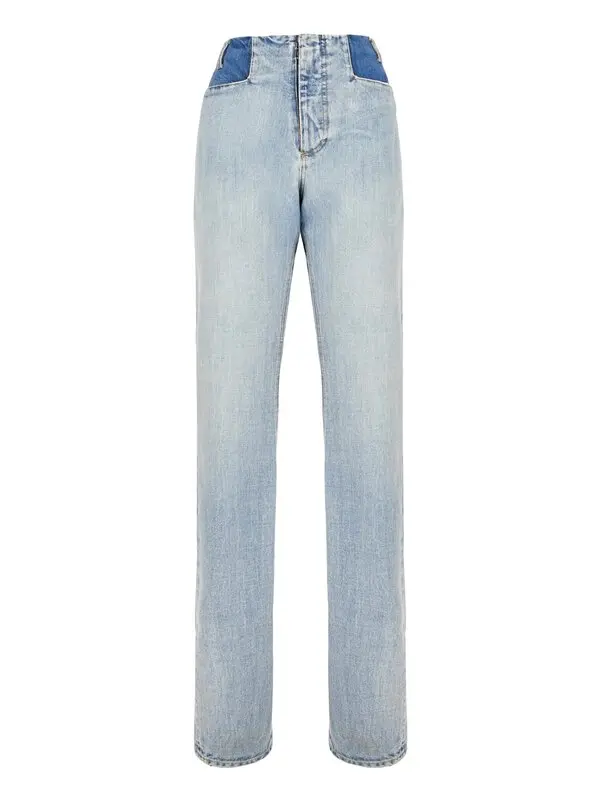 MAISON MARGIELA Patchwork Denim Jeans - Multicolor