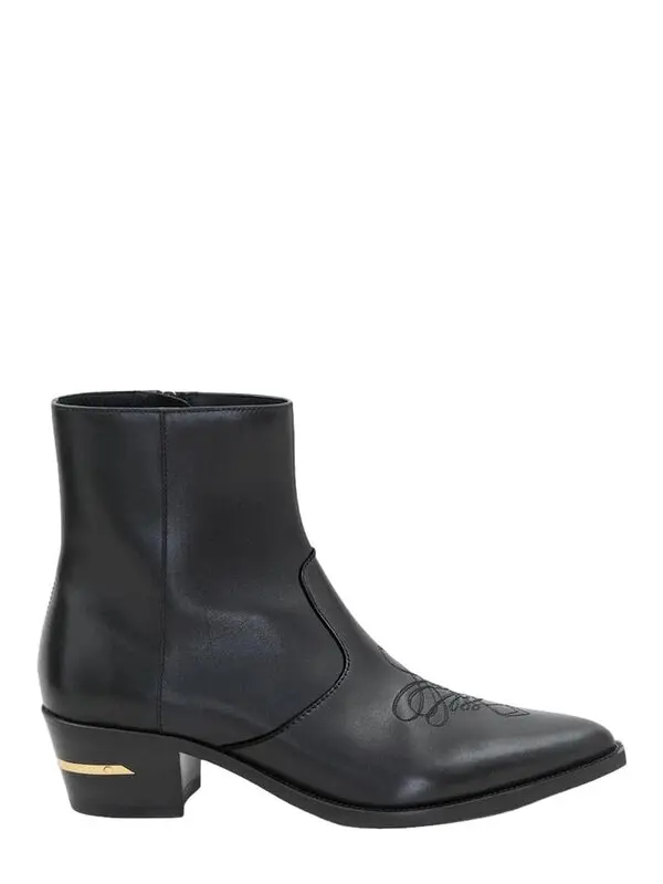Amiri Ryder Leather Boot - Black
