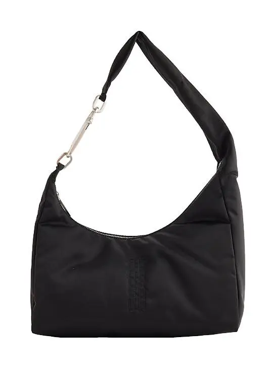 Rick Owens Gemini Small Woven Shoulder Bag - Black