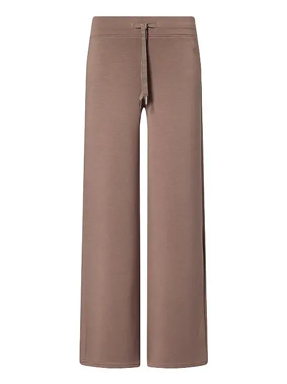 Spanx Airessentials® Wide-leg Jersey Trousers - Ironstone