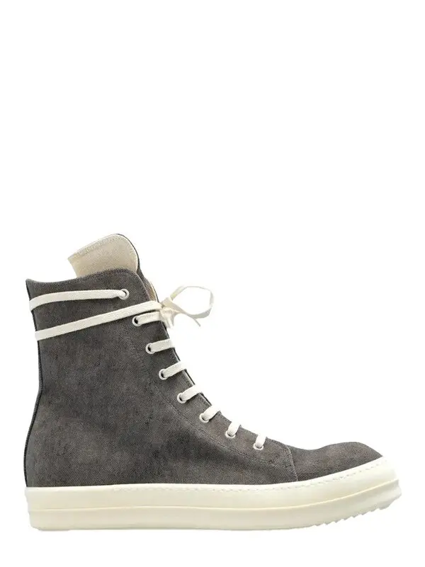 Rick Owens Vegan Sneaker 'dust Milk - Black